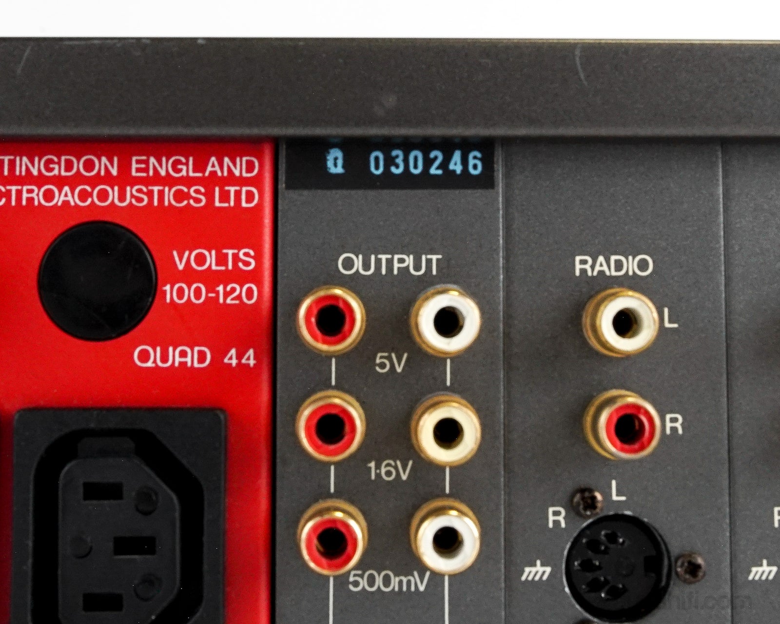 Vintage Quad 44 Mk2 // Solid-State Preamplifier / Grey – AURAL HiFi