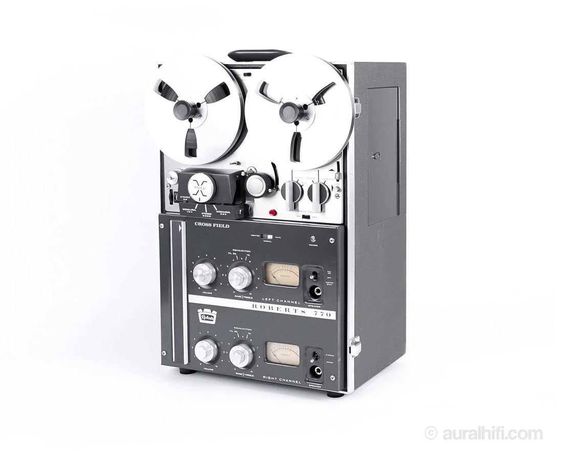 Vintage Roberts 770 // Reel to Reel / Built-in Tube Amp / Service ...