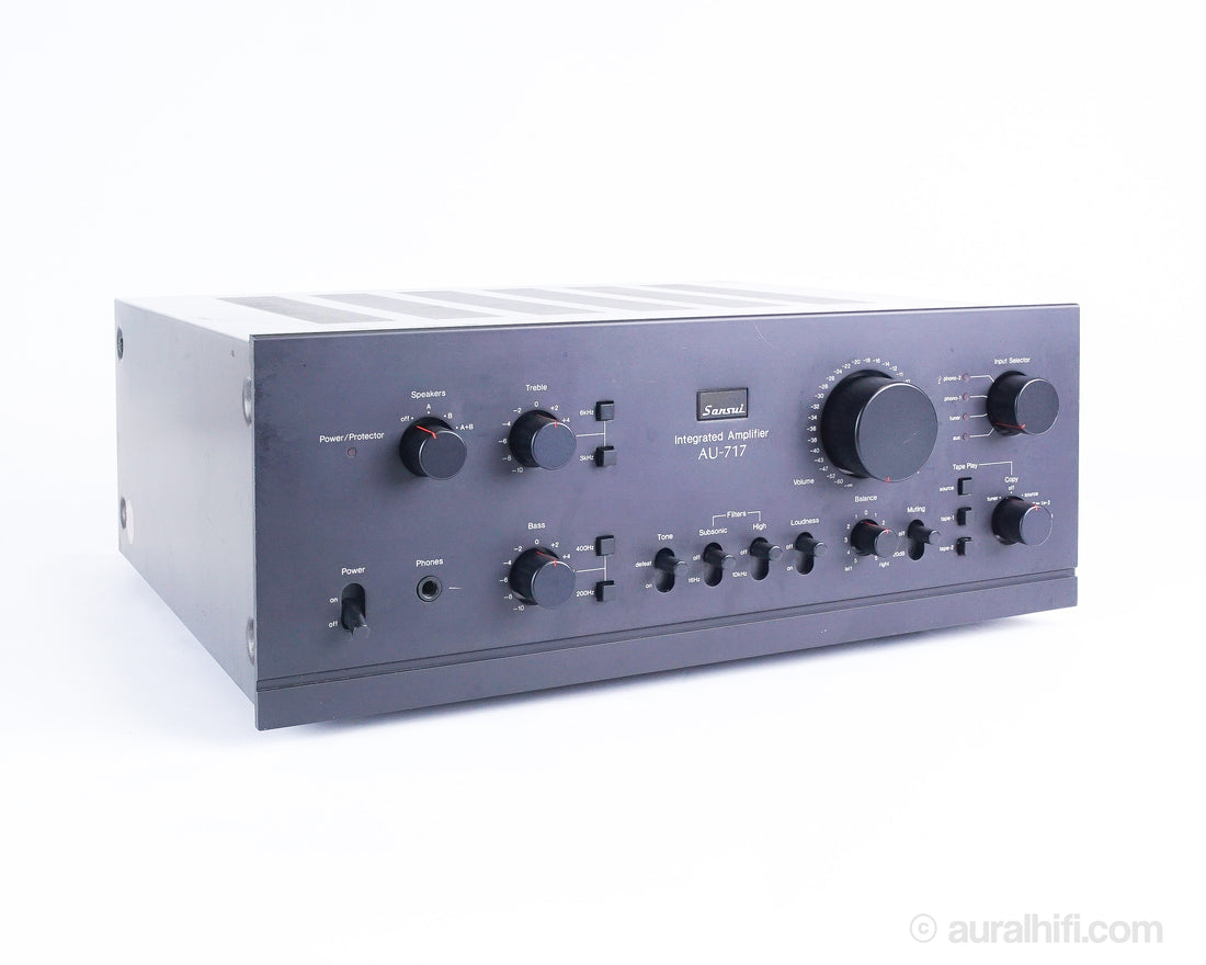 Vintage Sansui AU-717 // Integrated Amplifier – AURAL HiFi