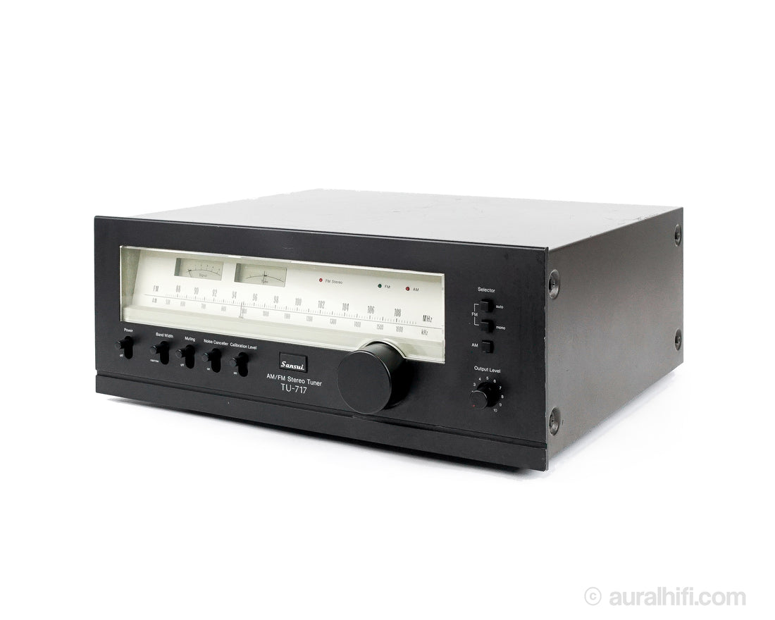 Vintage Sansui TU-717 // Solid-State Tuner – AURAL HiFi