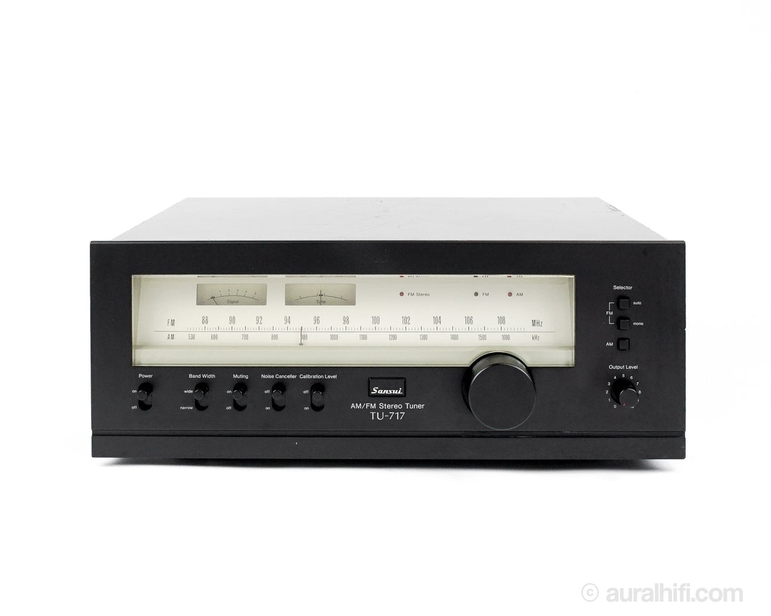 Vintage Sansui TU-717 // Solid-State Tuner – AURAL HiFi