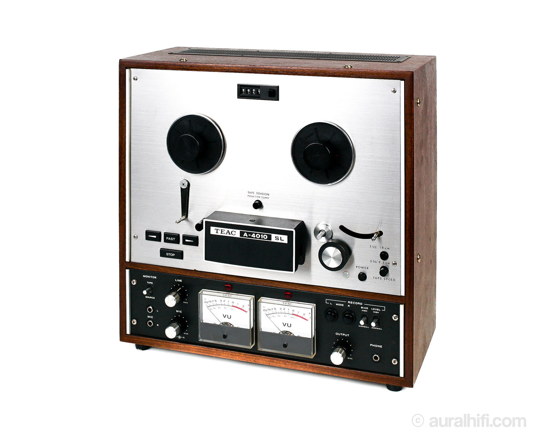 Vintage Teac A-4010SL // Reel To Reel / Fully Restored – AURAL HiFi