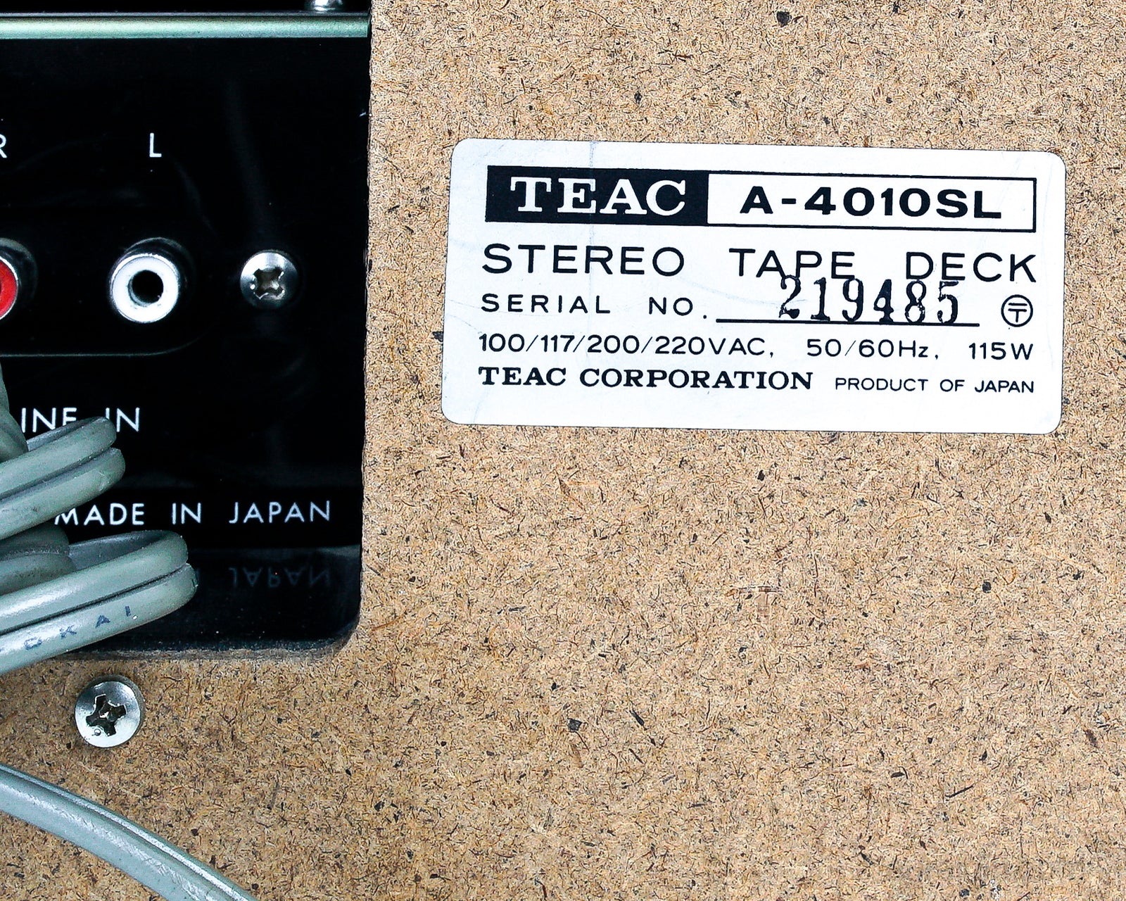 Vintage Teac A-4010SL // Reel To Reel / Fully Restored – AURAL HiFi