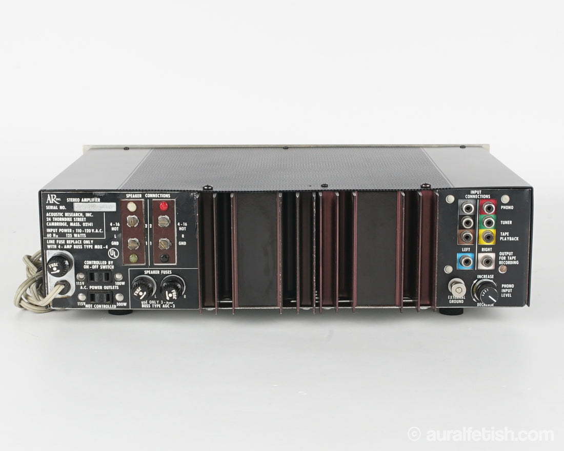 Acoustic Research AU // Integrated Amplifier – AURAL HiFi