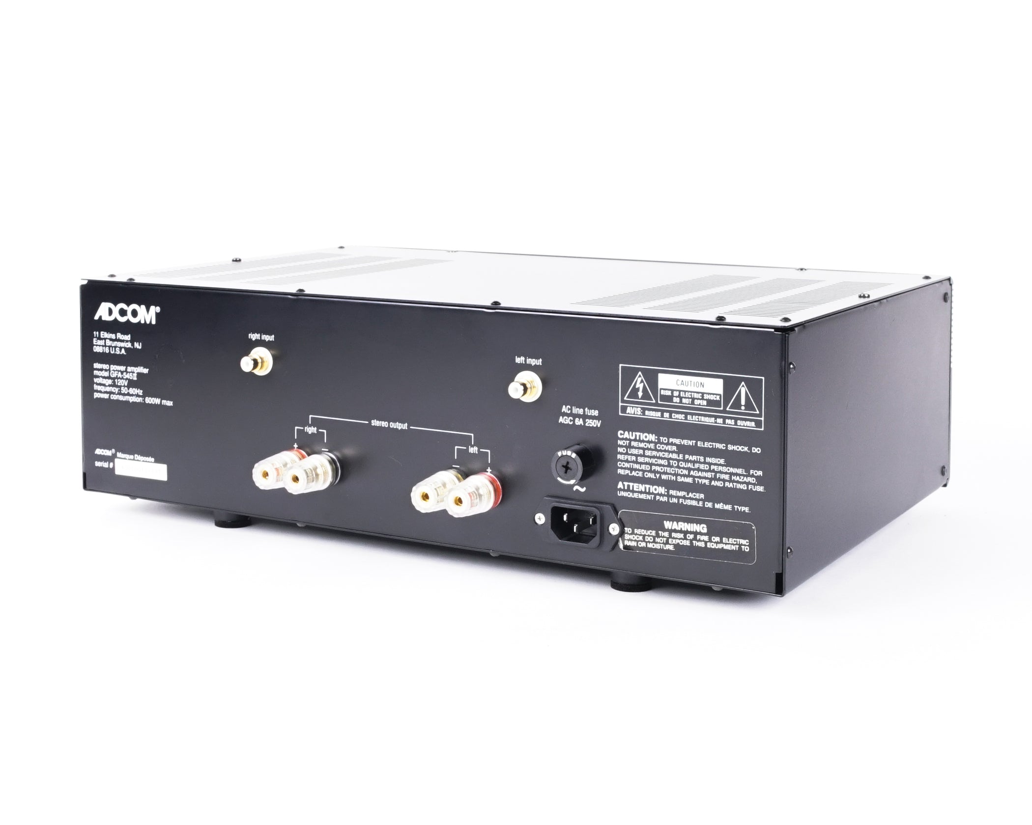 ADCOM GFA-545 II // Vintage Solid-State Amplifier – AURAL HiFi