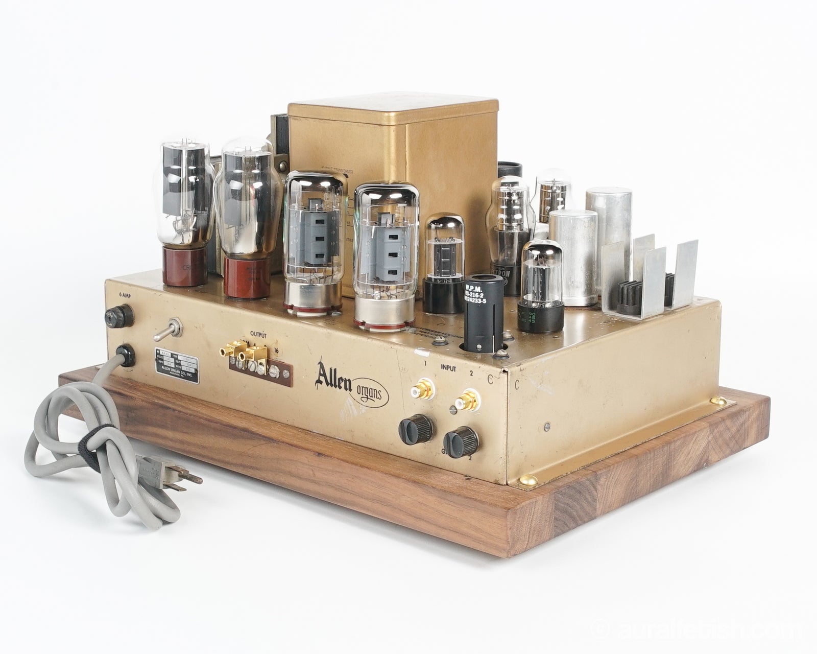 Allen Organ 90 // Monoblock Tube Amplifiers – AURAL HiFi