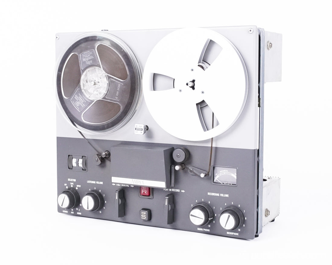 Ampex 1260 // Vintage Reel to Reel Tape Recorder / 12AX7 – AURAL HiFi
