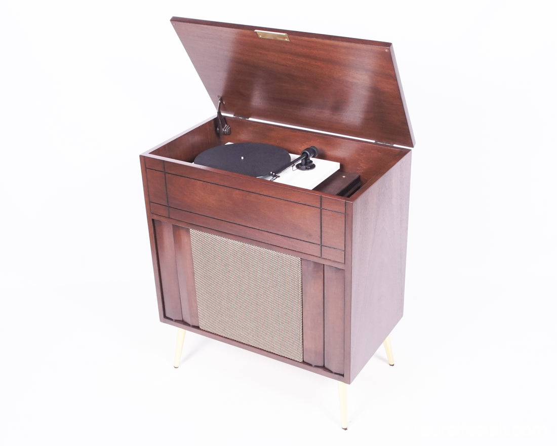 Aural Groove // Streaming Record Player Console / Custom Restoration ...