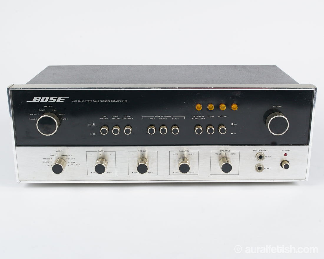 Bose 4401 // Solid State Stereo Preamplifier – AURAL HiFi