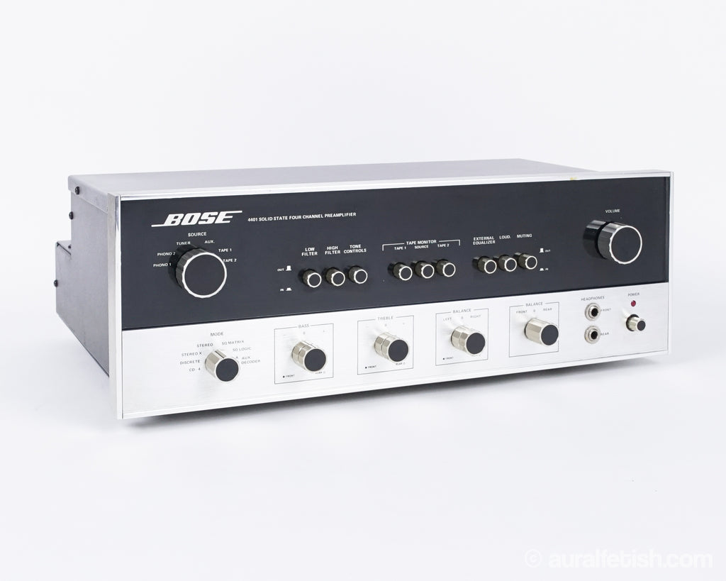 Bose 4401 // Vintage Solid State Stereo Preamplifier – AURAL HiFi