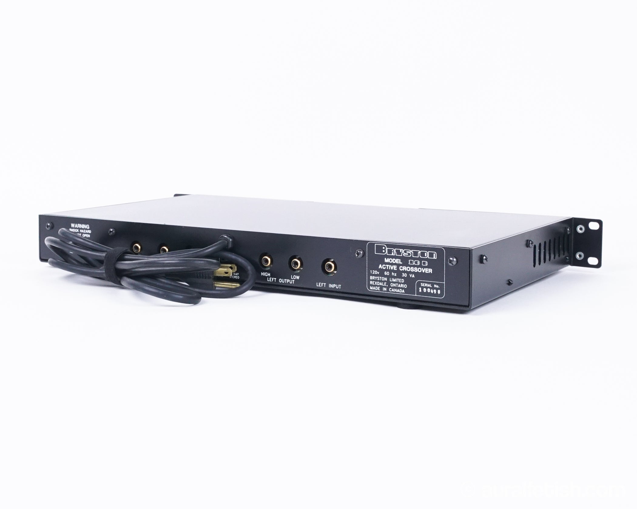 Bryston 10B // Active Crossover – AURAL HiFi