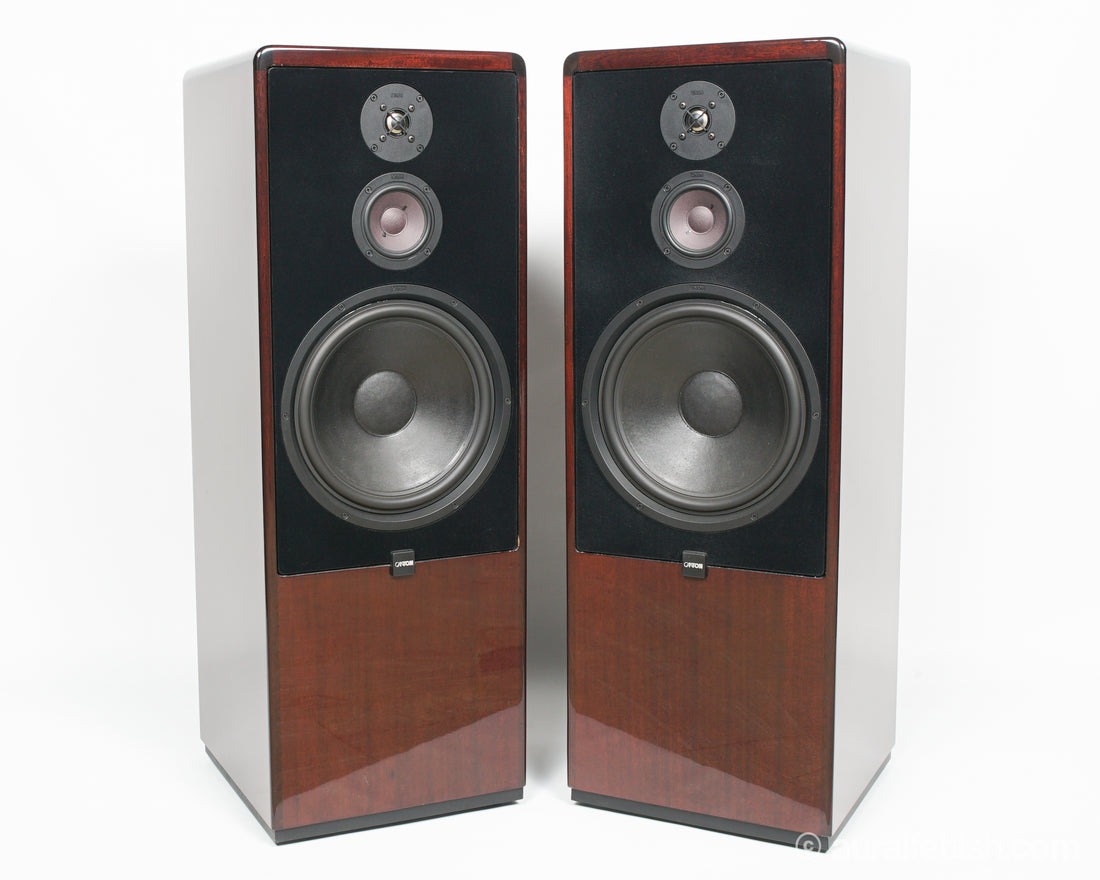 Canton CT-2000 // Tower Speakers / Mahogany / Original Boxes – AURAL HiFi