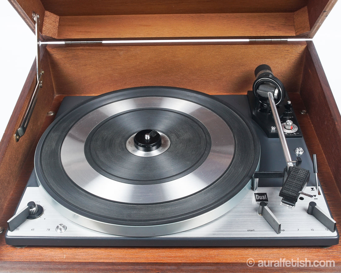 Dual 1219 // Idler-Drive Turntable / Rare Breadbox Plinth – AURAL HiFi