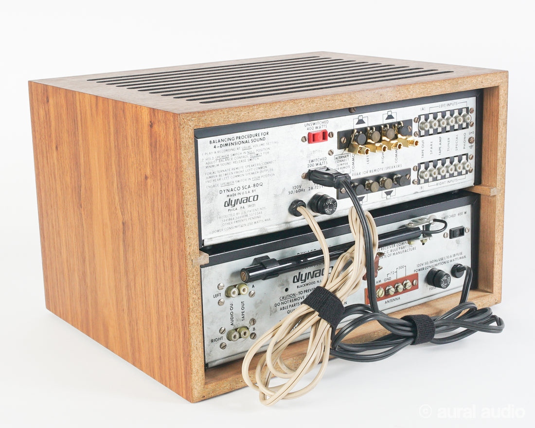Dynaco Set // Sca 80Q Integrated Amplifier / AF6 Stereo Tuner – AURAL HiFi