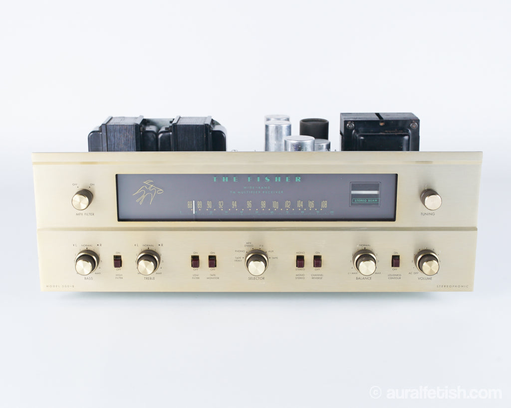 Fisher 500B // Tube Receiver – AURAL HiFi