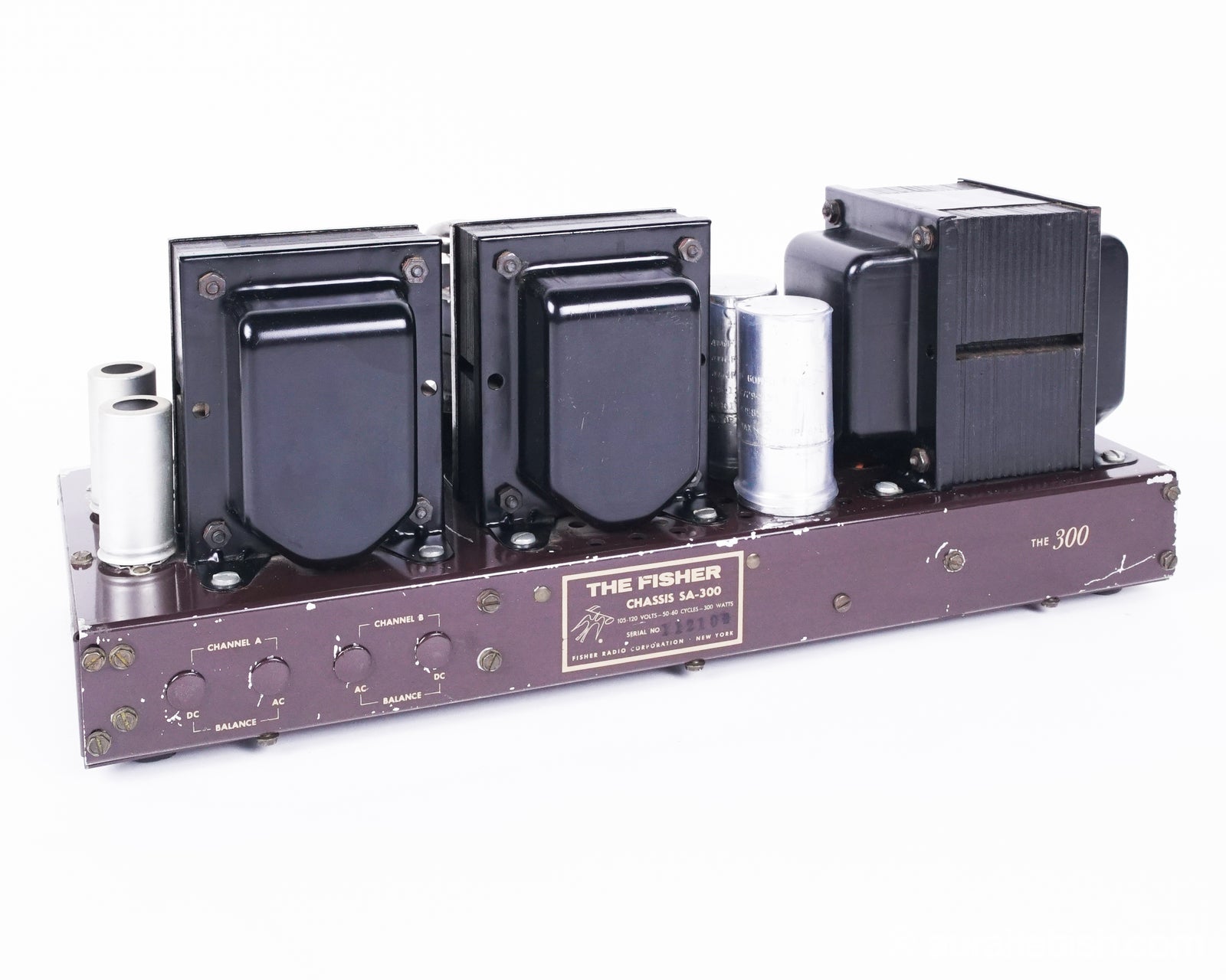 Fisher SA-300 // Vintage Tube Amplifier / 35wpc / Orig. Manual / Single ...