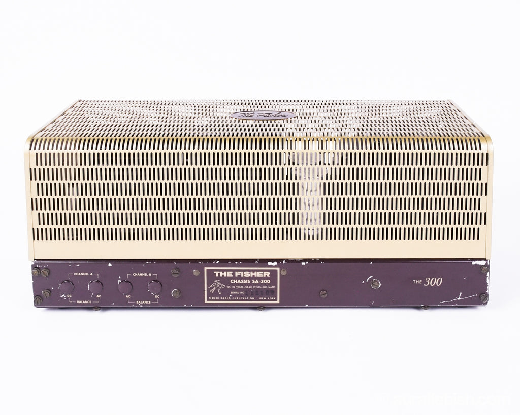 Fisher SA-300 // Vintage Tube Amplifier / 35wpc / Orig. Manual / Single ...