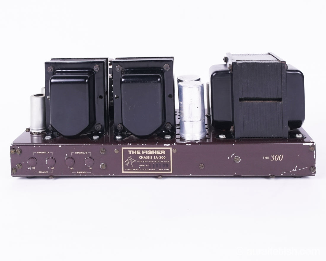 Fisher SA-300 // Vintage Tube Amplifier / 35wpc / Orig. Manual / Single ...