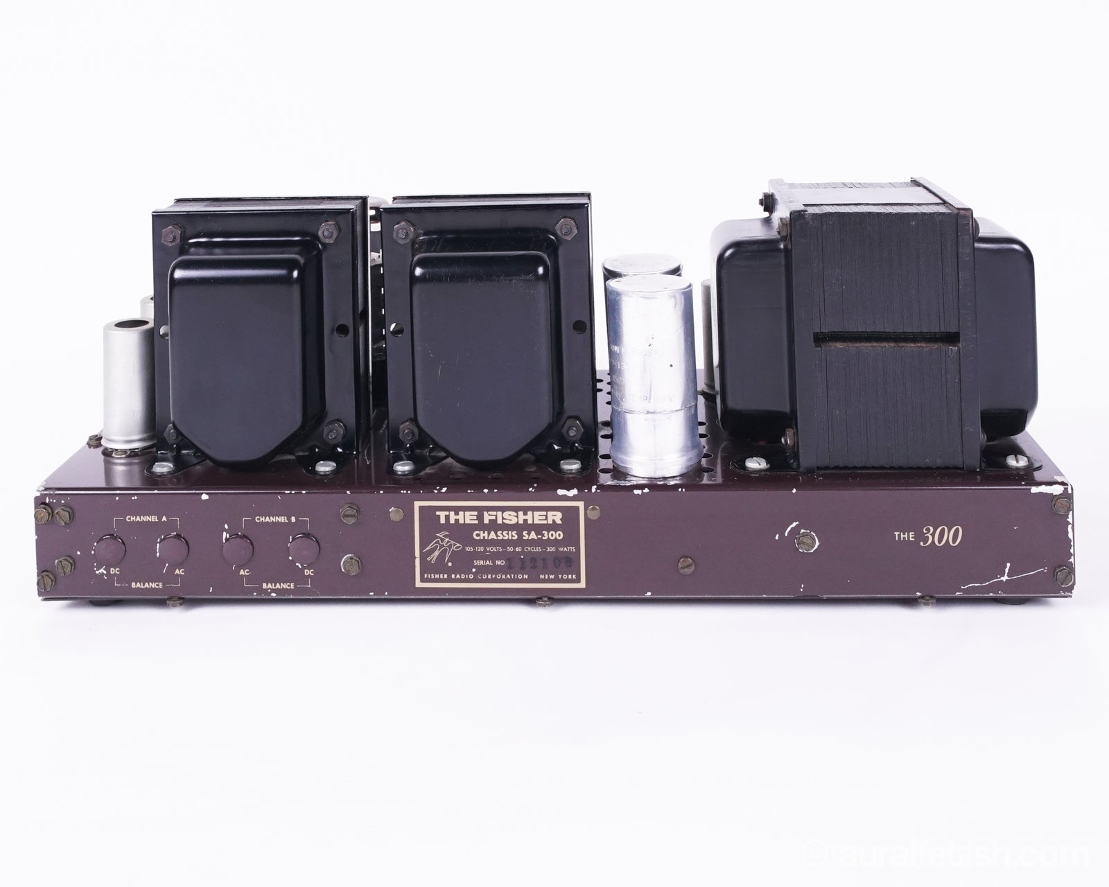 Fisher SA-300 // Vintage Tube Amplifier / 35wpc / Orig. Manual / Single ...
