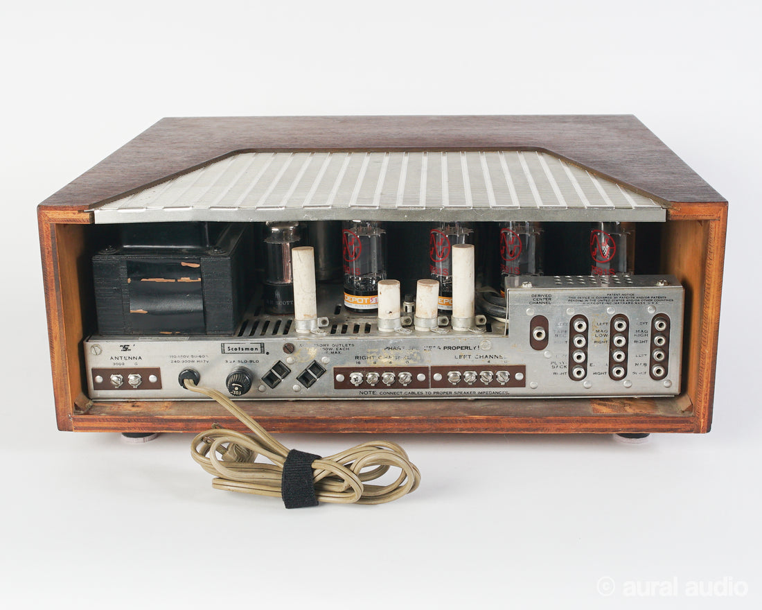 HH Scott 340a Stereomaster // Stereo Tube Receiver – AURAL HiFi