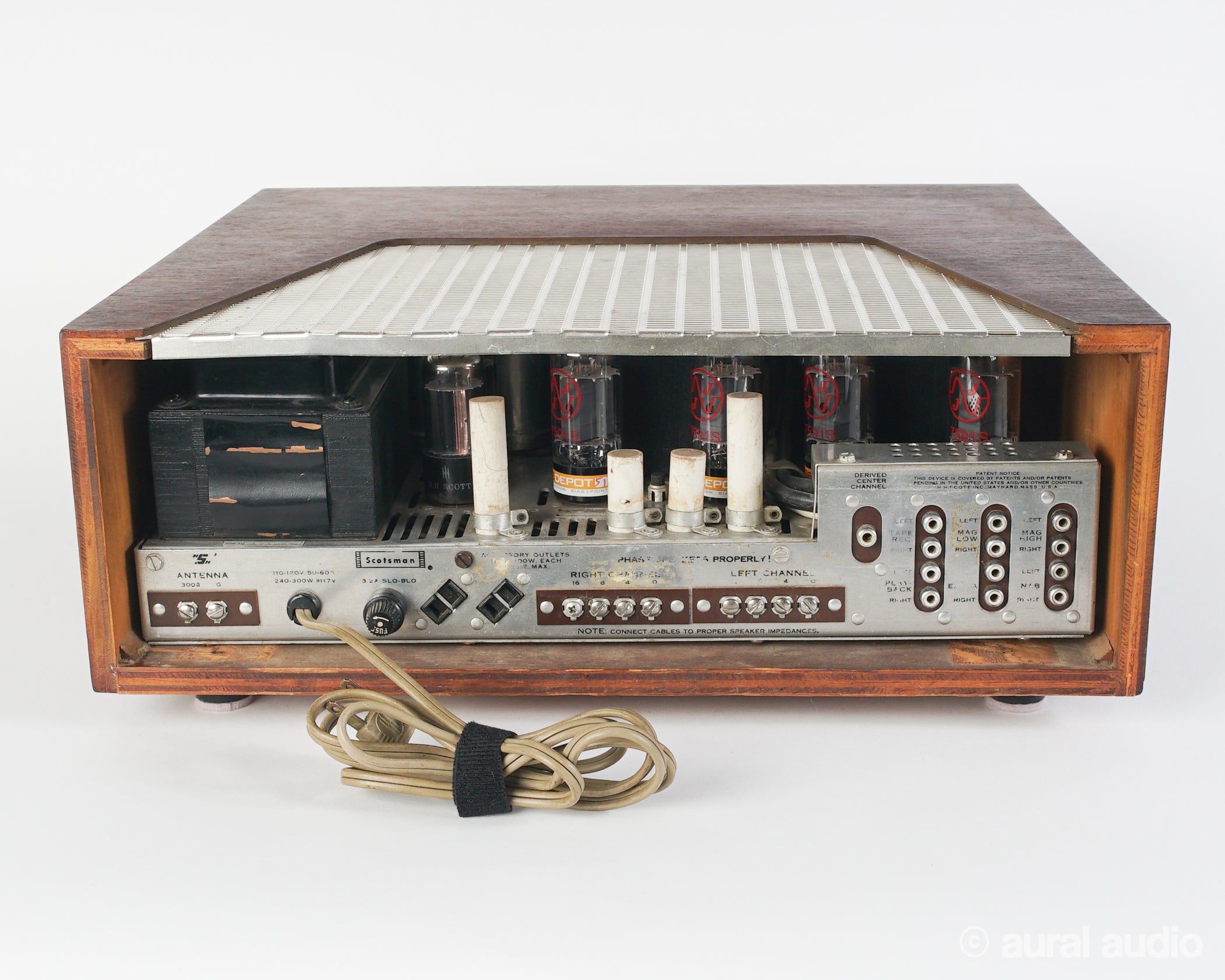 HH Scott 340a Stereomaster // Stereo Tube Receiver – AURAL HiFi