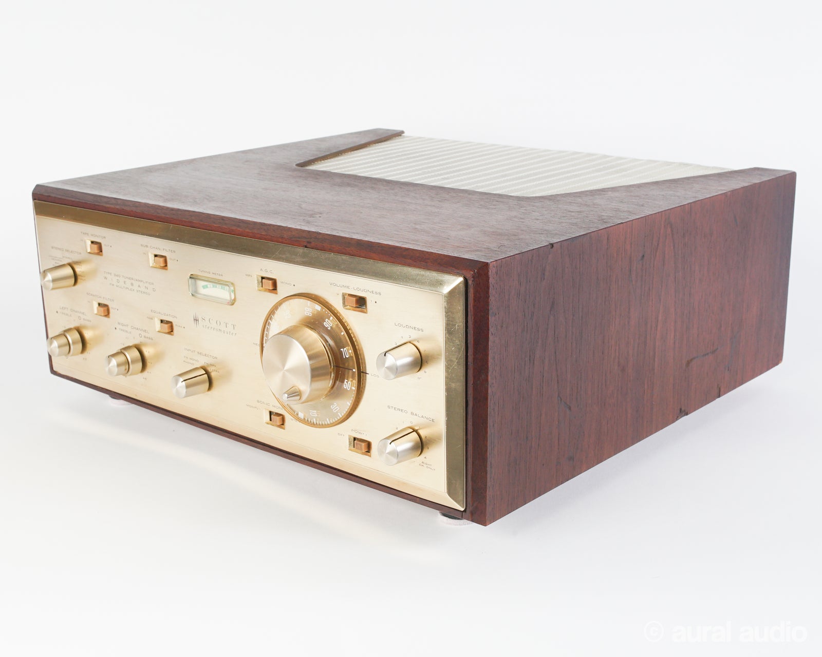 HH Scott 340a Stereomaster // Stereo Tube Receiver – AURAL HiFi
