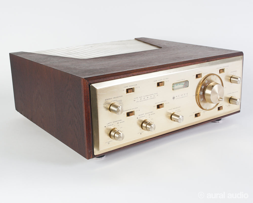 HH Scott 340a Stereomaster // Stereo Tube Receiver – AURAL HiFi
