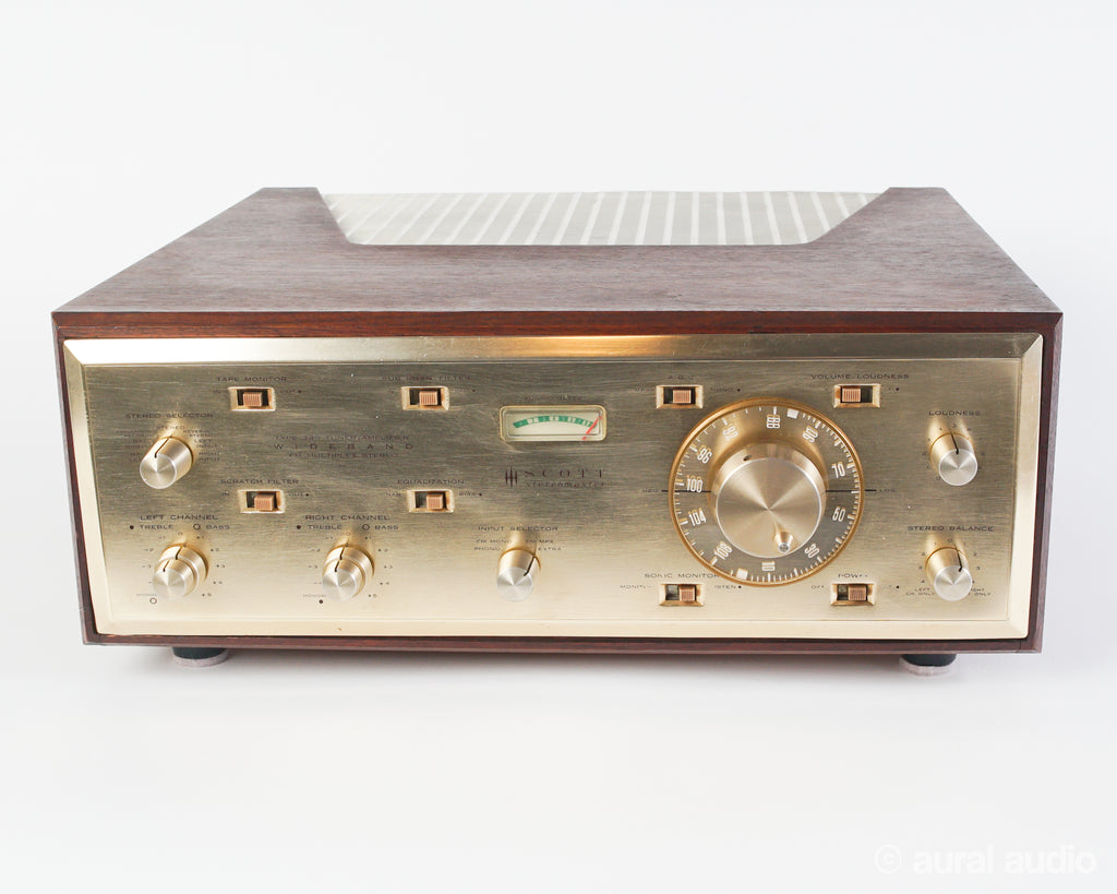 HH Scott 340a Stereomaster // Stereo Tube Receiver – AURAL HiFi