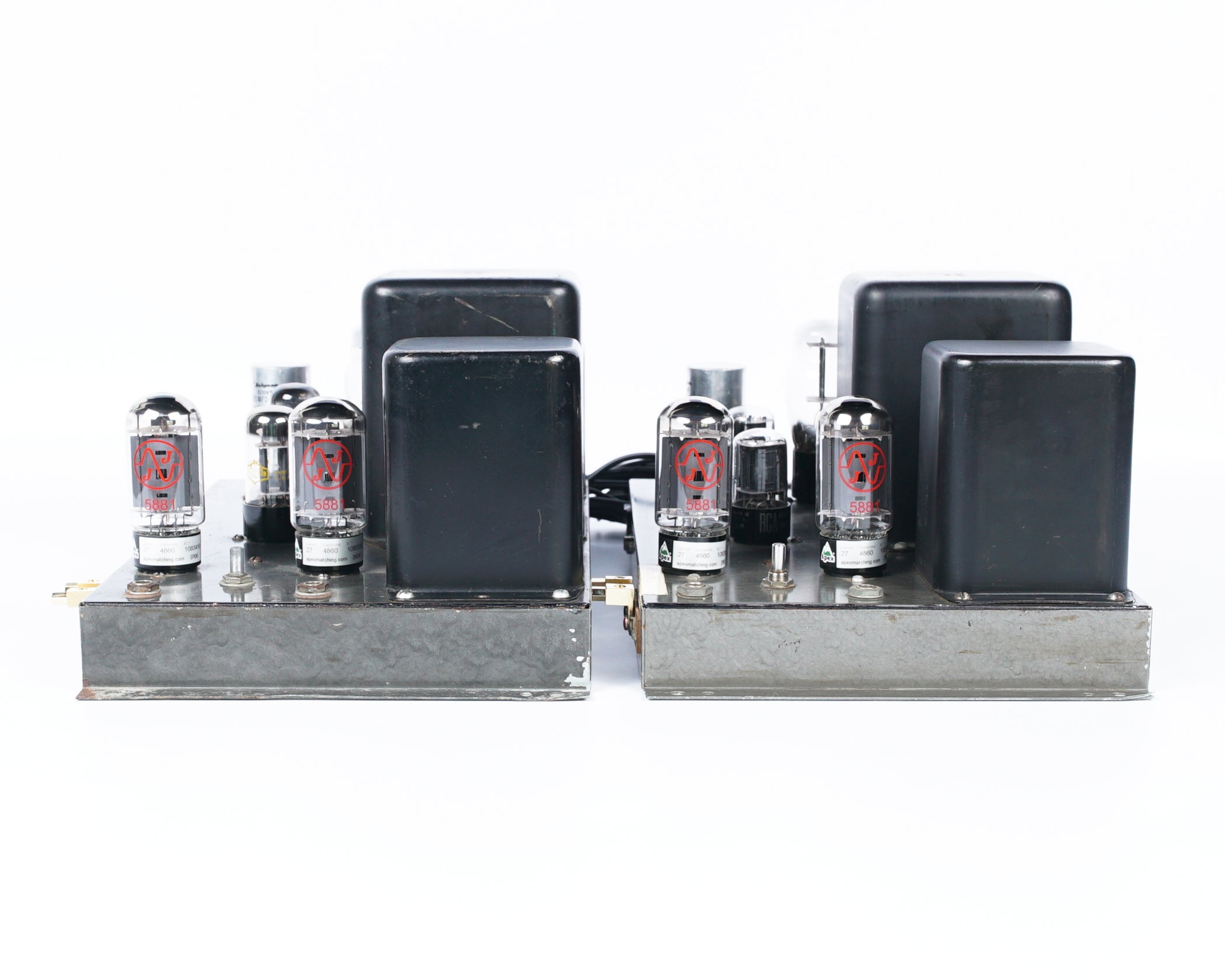 Heathkit W4-AM // Tube Amplifier Monoblocks / WIlliamson-type – AURAL HiFi