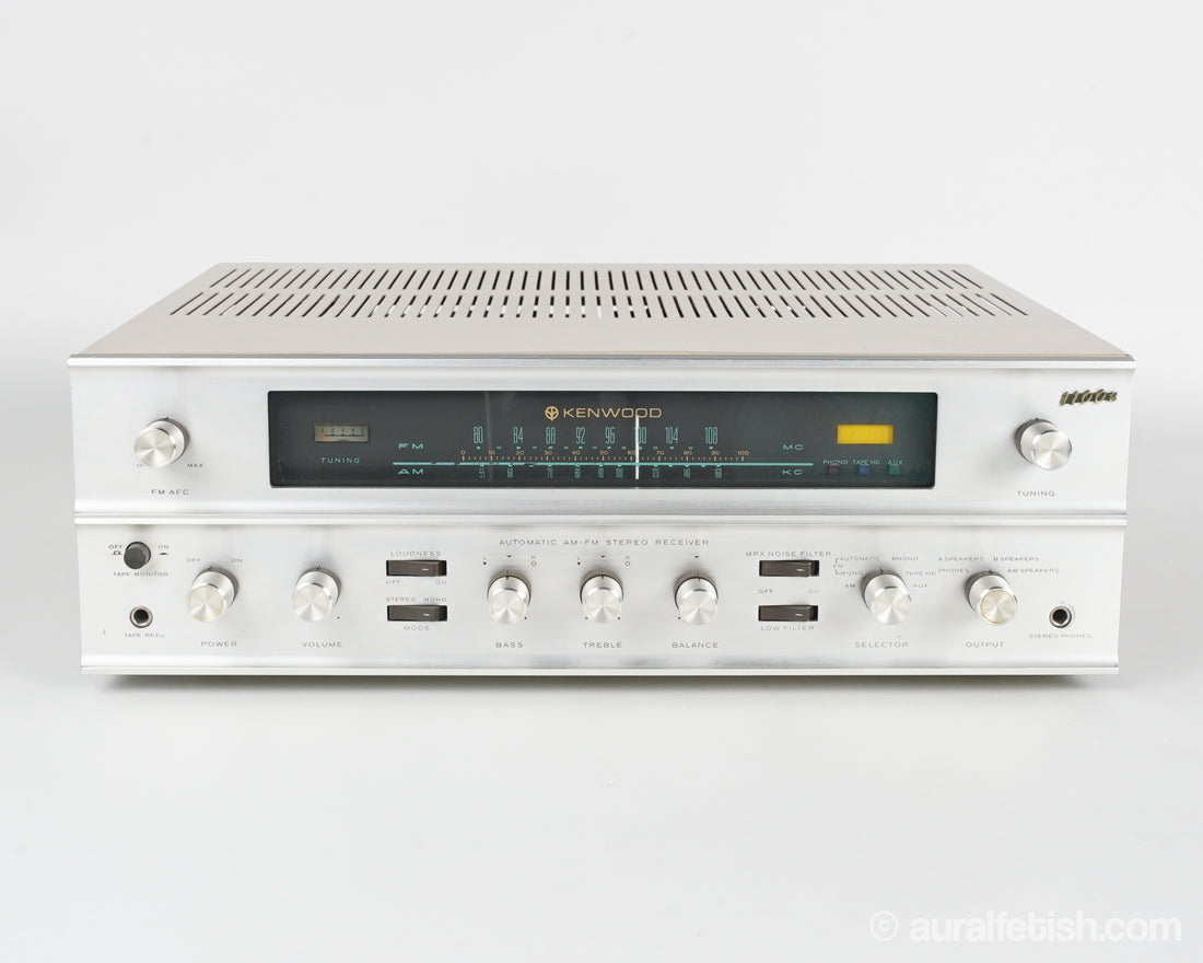 Kenwood KW-1100U // Stereo Tube Receiver – AURAL HiFi
