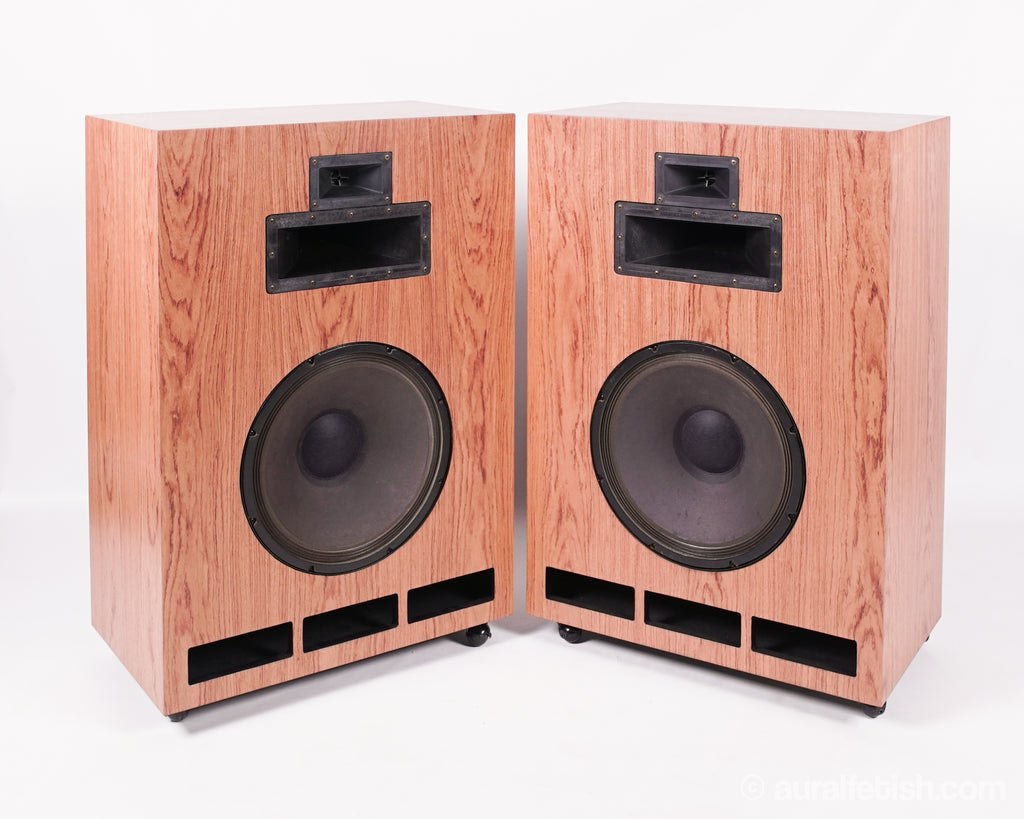 Klipsch Cornwall II // Horn Speakers / Flat Cut Bubinga / Aural Custom ...