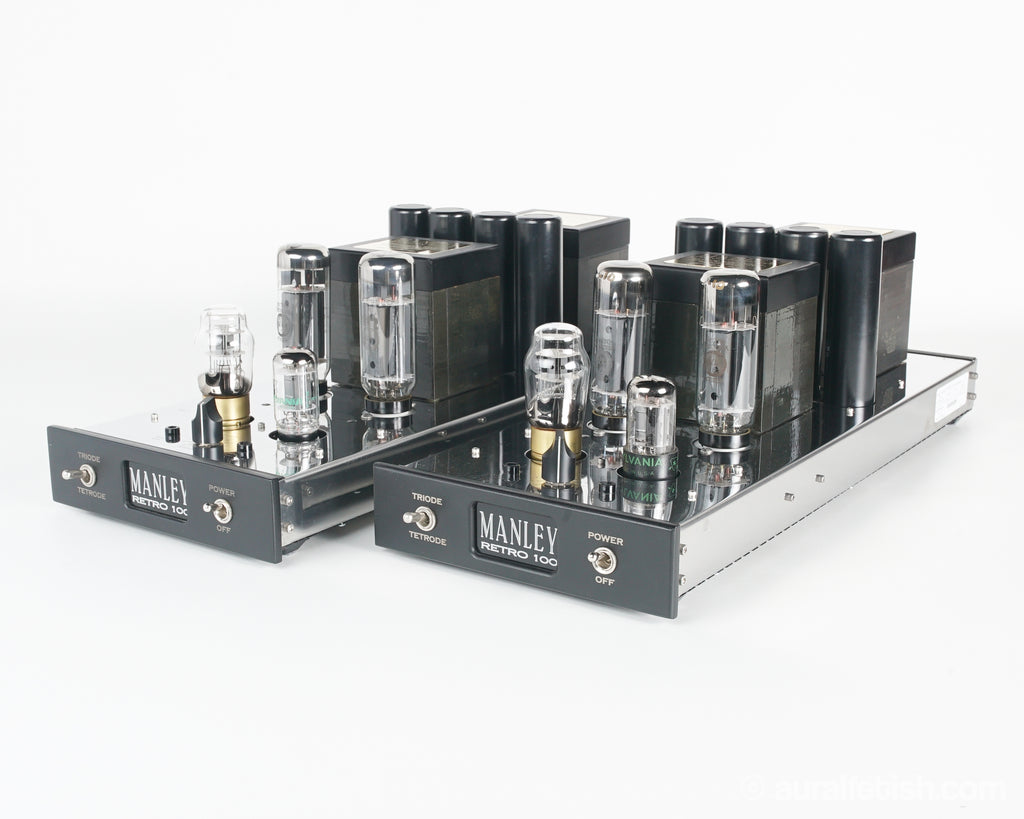 Manley Retro 100 // Monoblock Tube Amplifiers / Original Boxes – AURAL HiFi