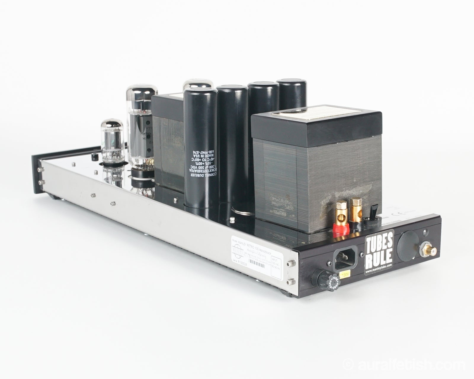 Manley Retro 100 // Monoblock Tube Amplifiers / Original Boxes – AURAL HiFi