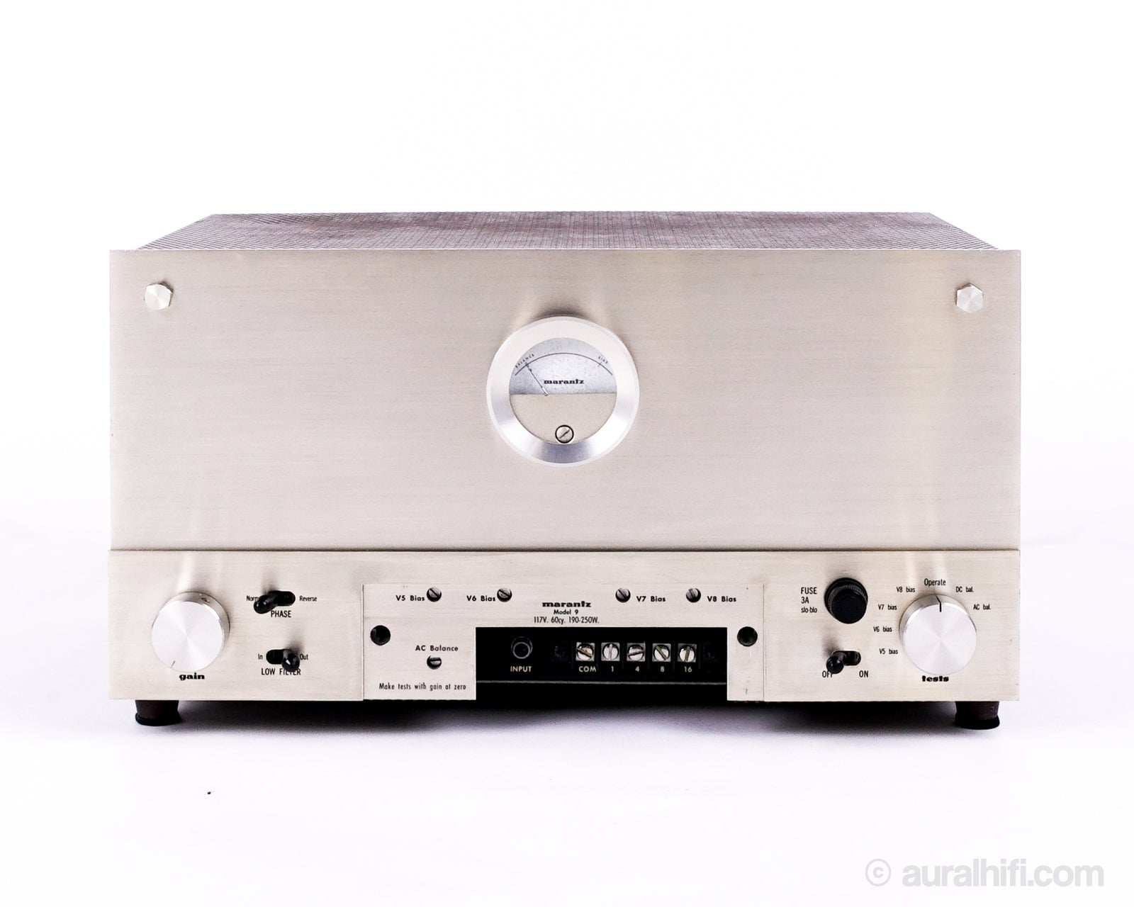 Original Marantz Model 9 // Tube Amplifier Monoblocks / Fully Restored ...