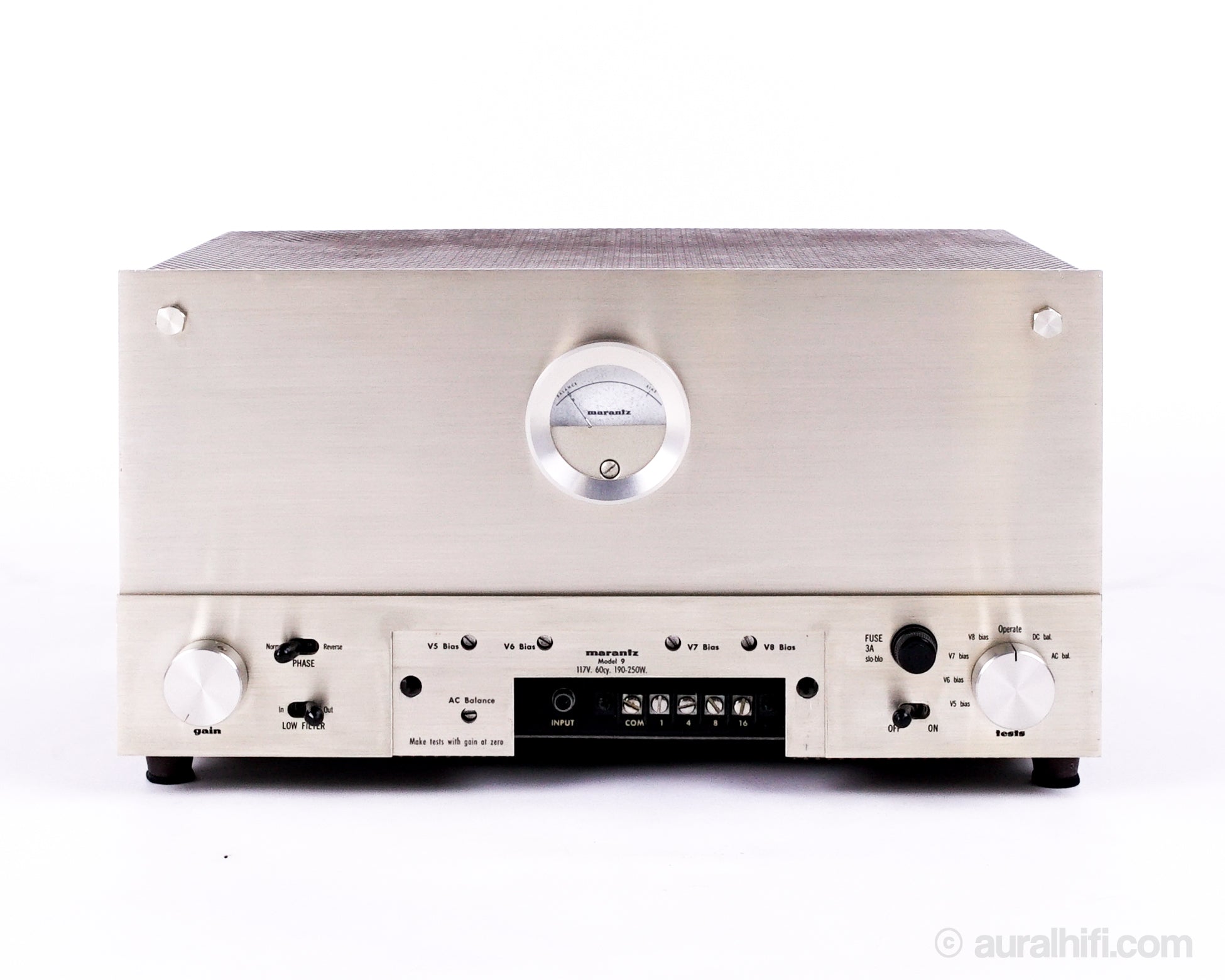 Original Marantz Model 9 // Tube Amplifier Monoblocks / Fully Restored ...