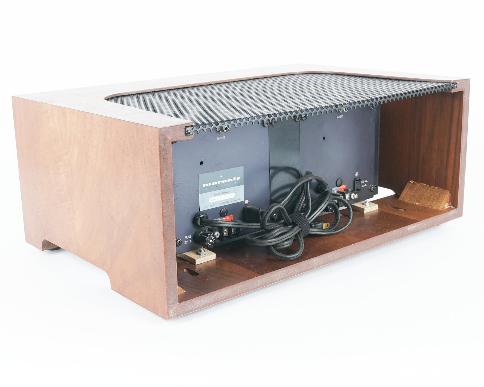 Marantz Model 15 // Stereo Amplifier / Walnut Cabinet – AURAL HiFi