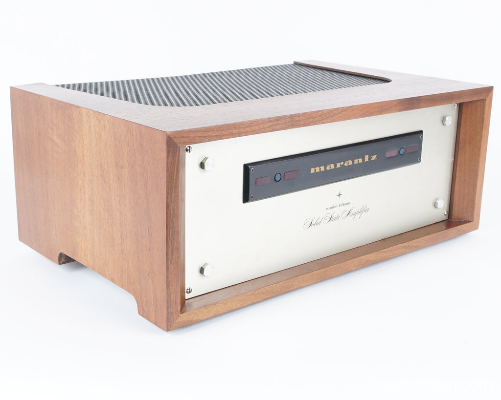 Marantz Model 15 // Stereo Amplifier / Walnut Cabinet – AURAL HiFi