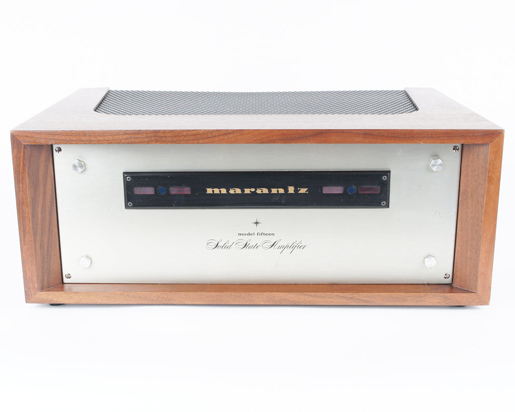 Marantz Model 15 // Stereo Amplifier / Walnut Cabinet – AURAL HiFi