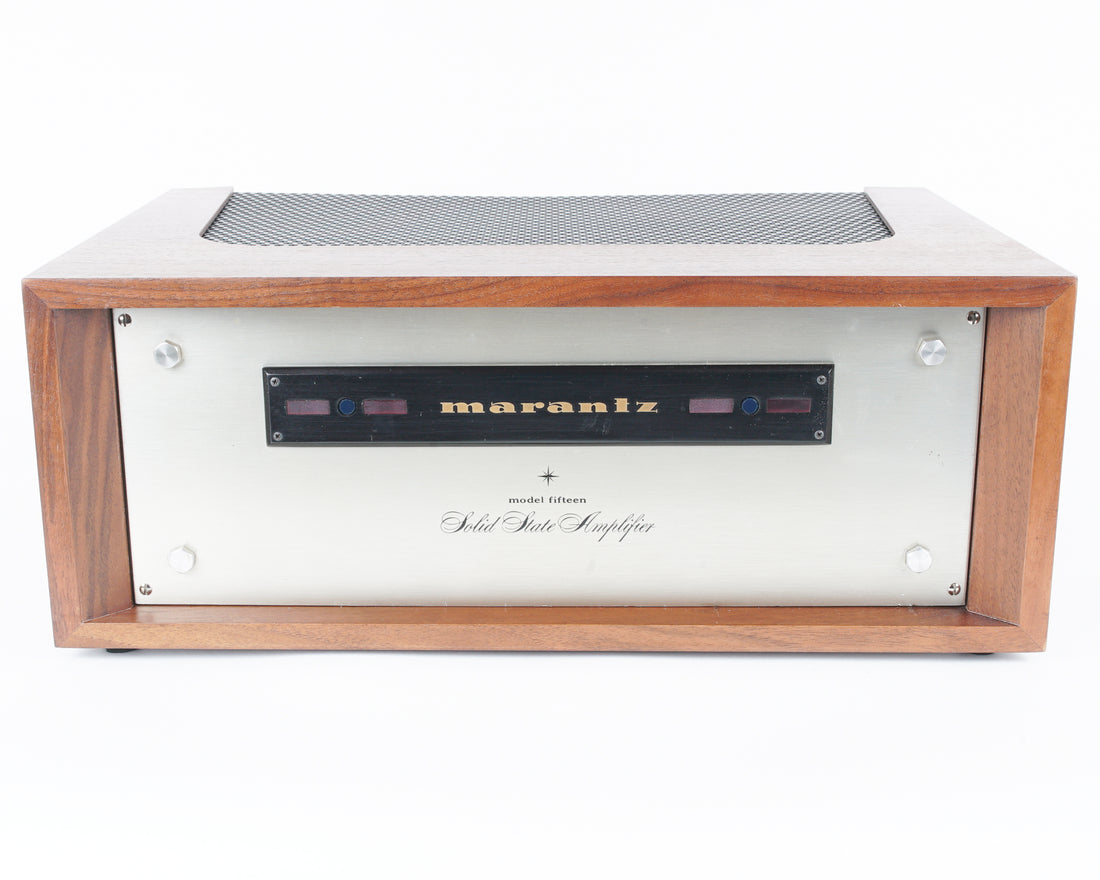 Marantz Model 15 // Stereo Amplifier / Walnut Cabinet – AURAL HiFi