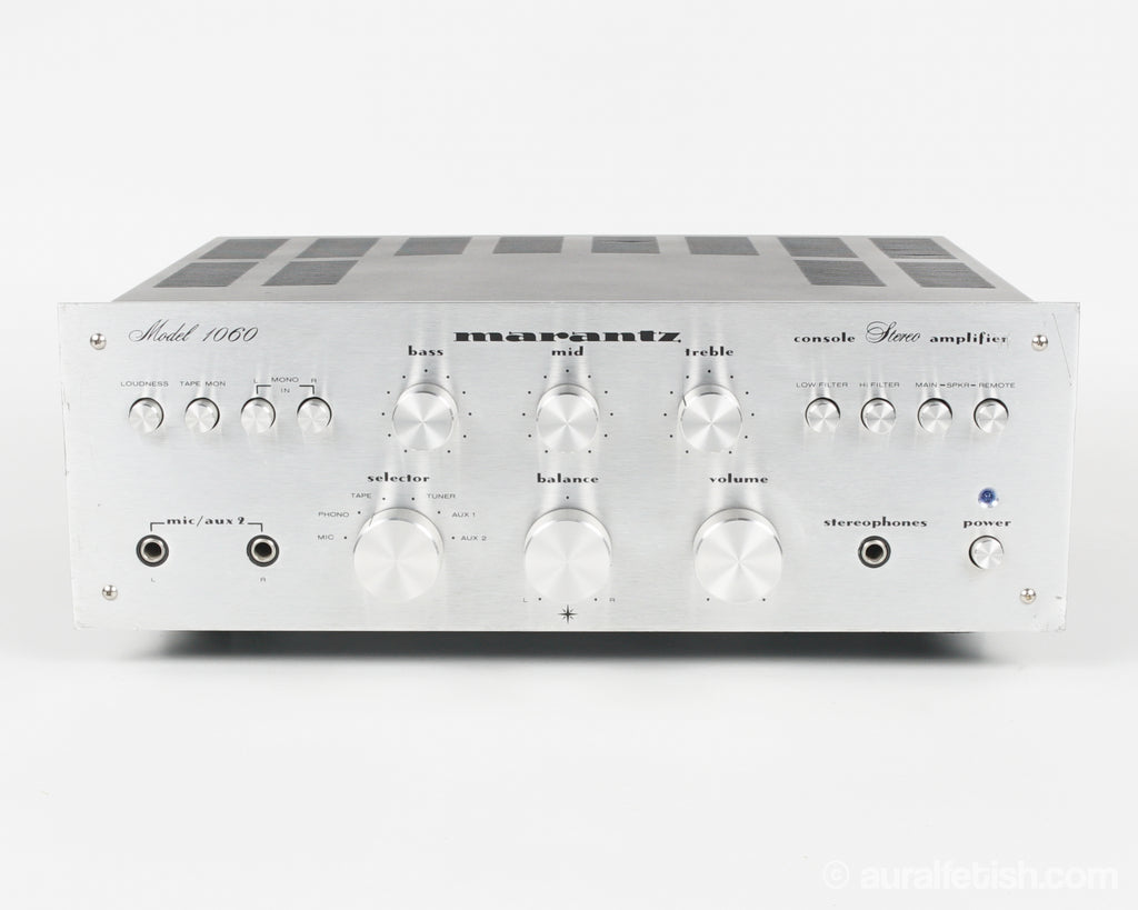 Marantz Model 1060 // Integrated Amplifier – AURAL HiFi