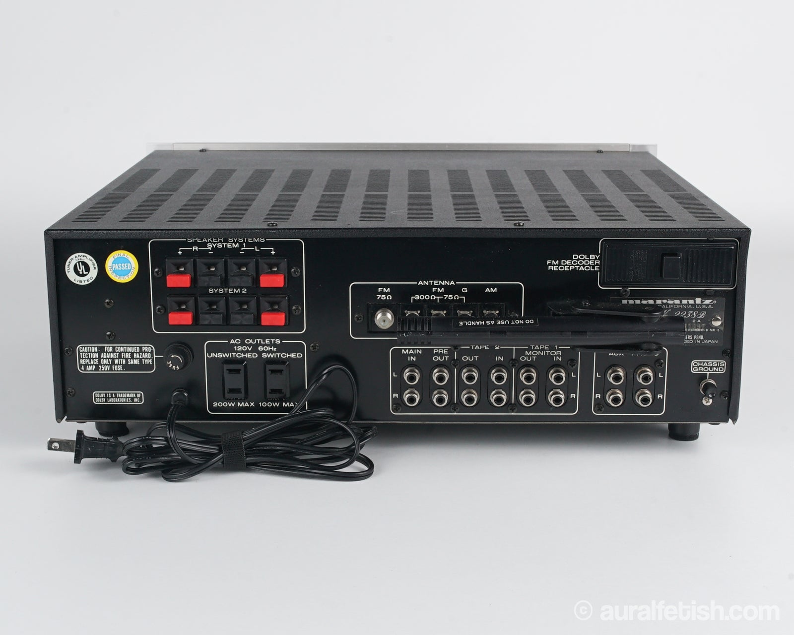 Marantz 2238B // Stereo Receiver – AURAL HiFi