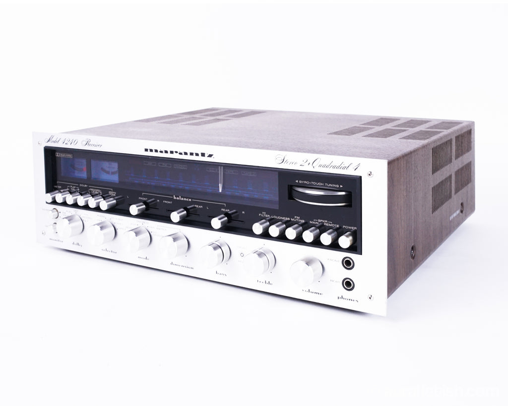 Marantz 4240 // Quad Solid-State Receiver – AURAL HiFi