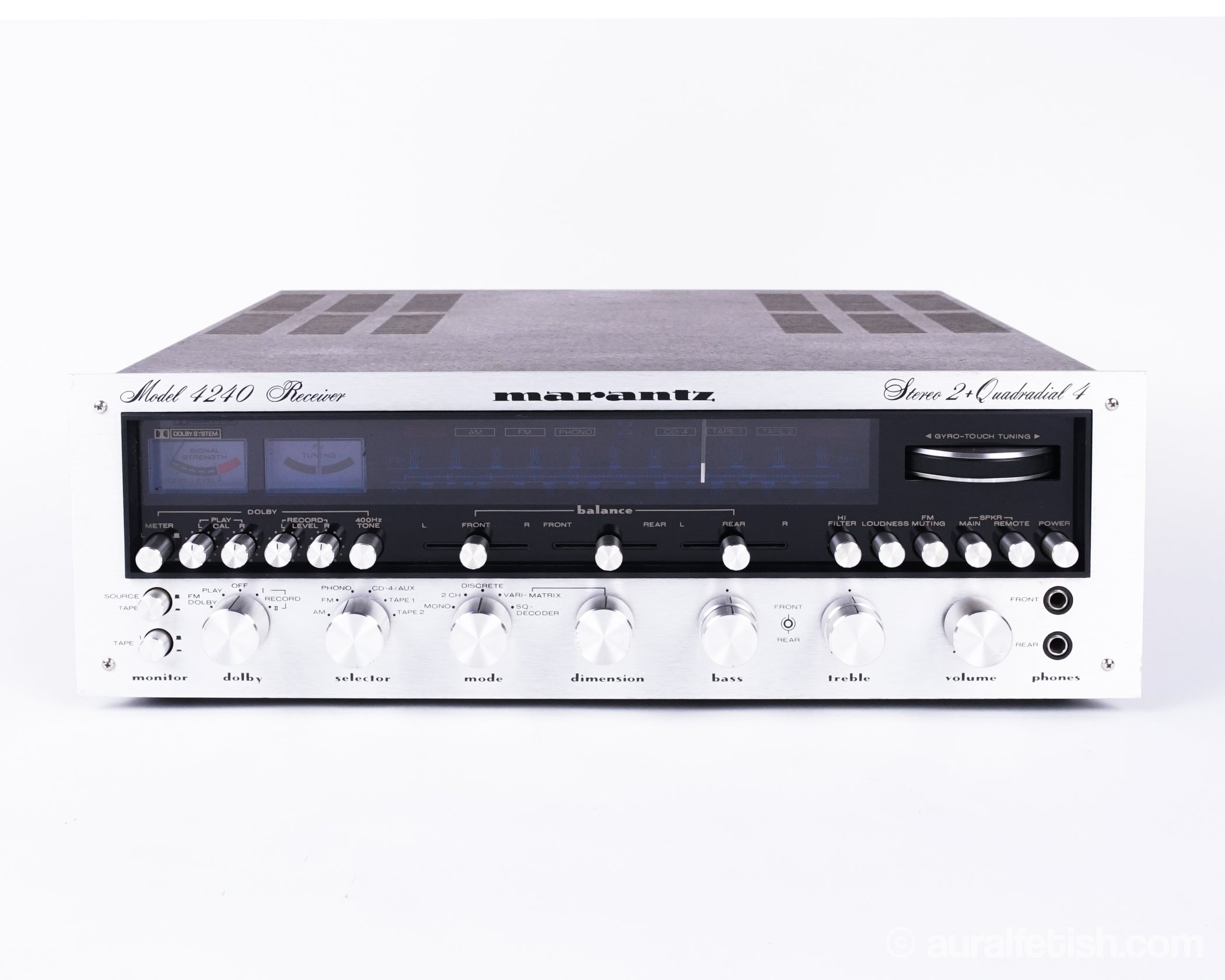 Marantz 4240 // Quad Solid-State Receiver – AURAL HiFi