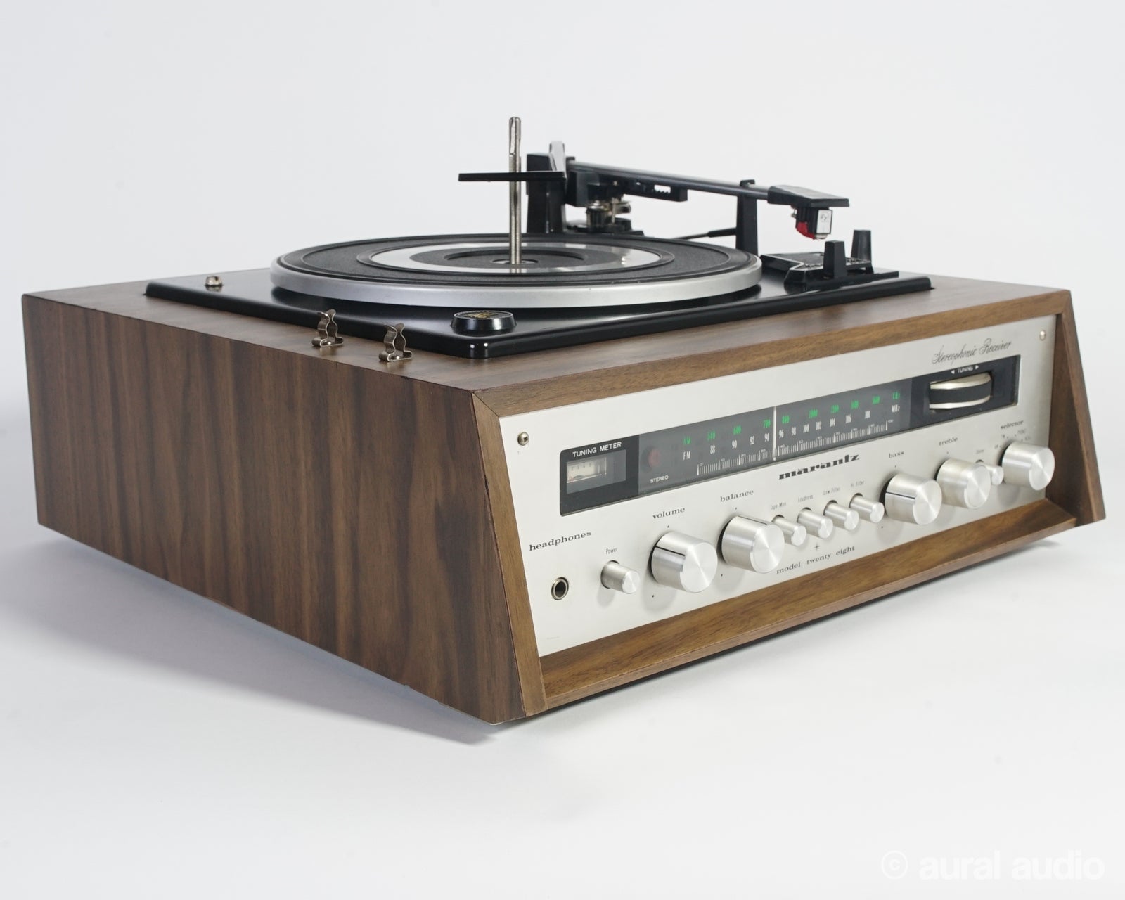 Marantz Model Twenty Eight // Garrard Turntable & Receiver Combo ...