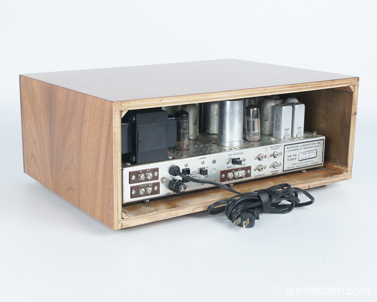 Vintage Mcintosh MR55 A // AM/FM Stereo Tube Tuner / Custom Restoration ...
