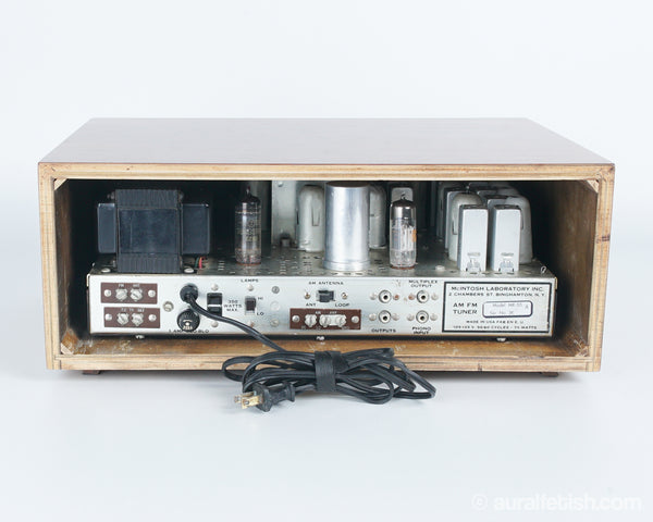 Vintage Mcintosh MR55 A // AM/FM Stereo Tube Tuner / Custom Restoration ...