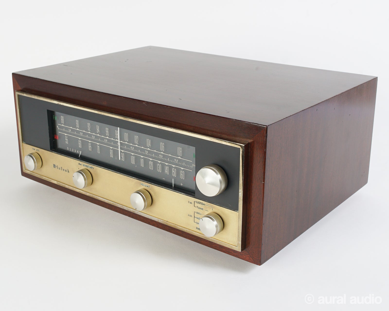 Vintage Mcintosh MR55 A // AM/FM Stereo Tube Tuner – AURAL HiFi