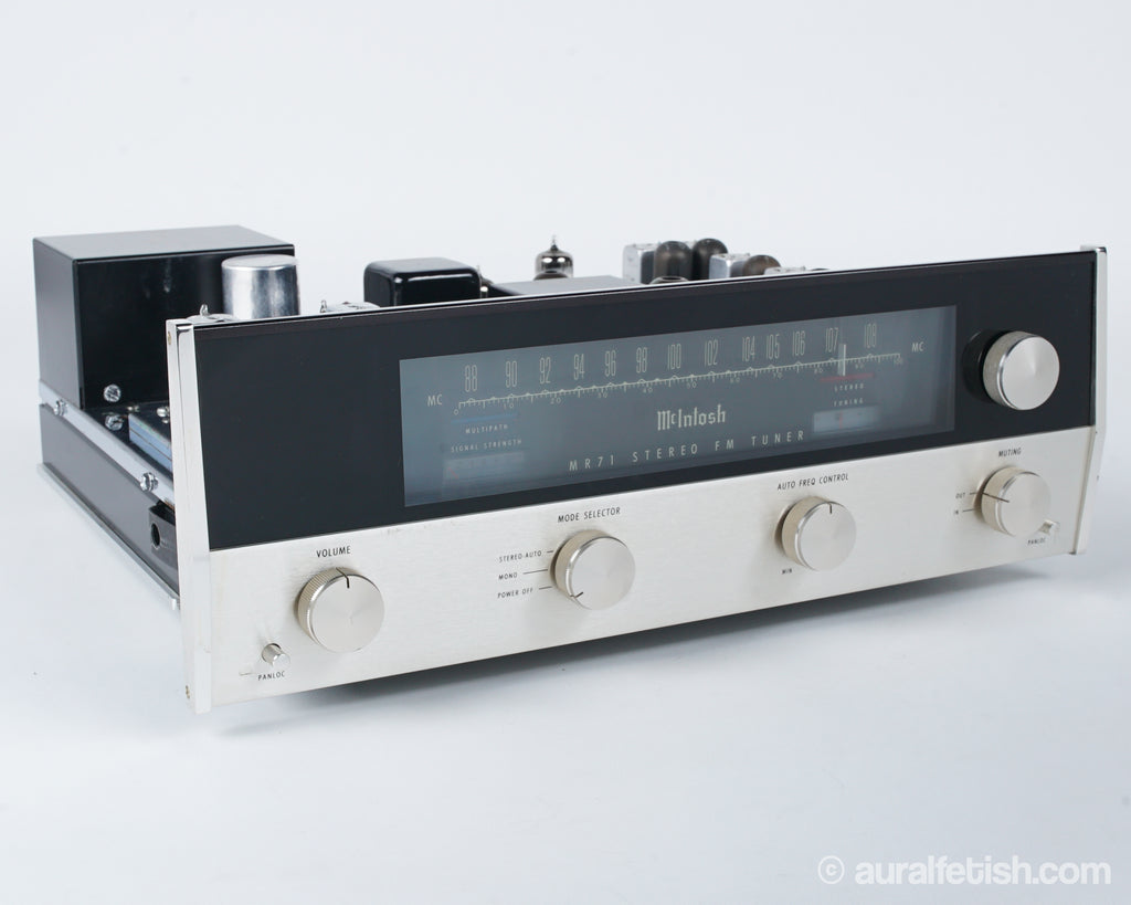 Vintage Mcintosh MR71 // FM Stereo Tube Tuner – AURAL HiFi
