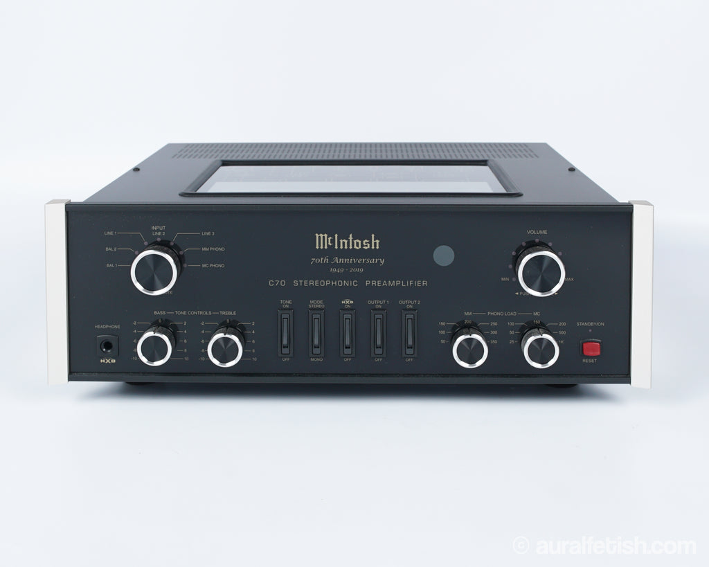 Mcintosh C70 // 70th Anniversary Tube Preamplifier / Pristine – AURAL HiFi
