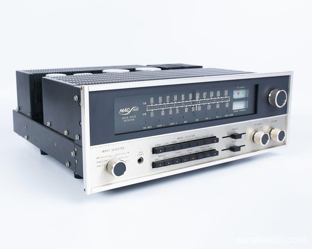 Vintage Mcintosh MAC1900 // Solid-State Receiver – AURAL HiFi